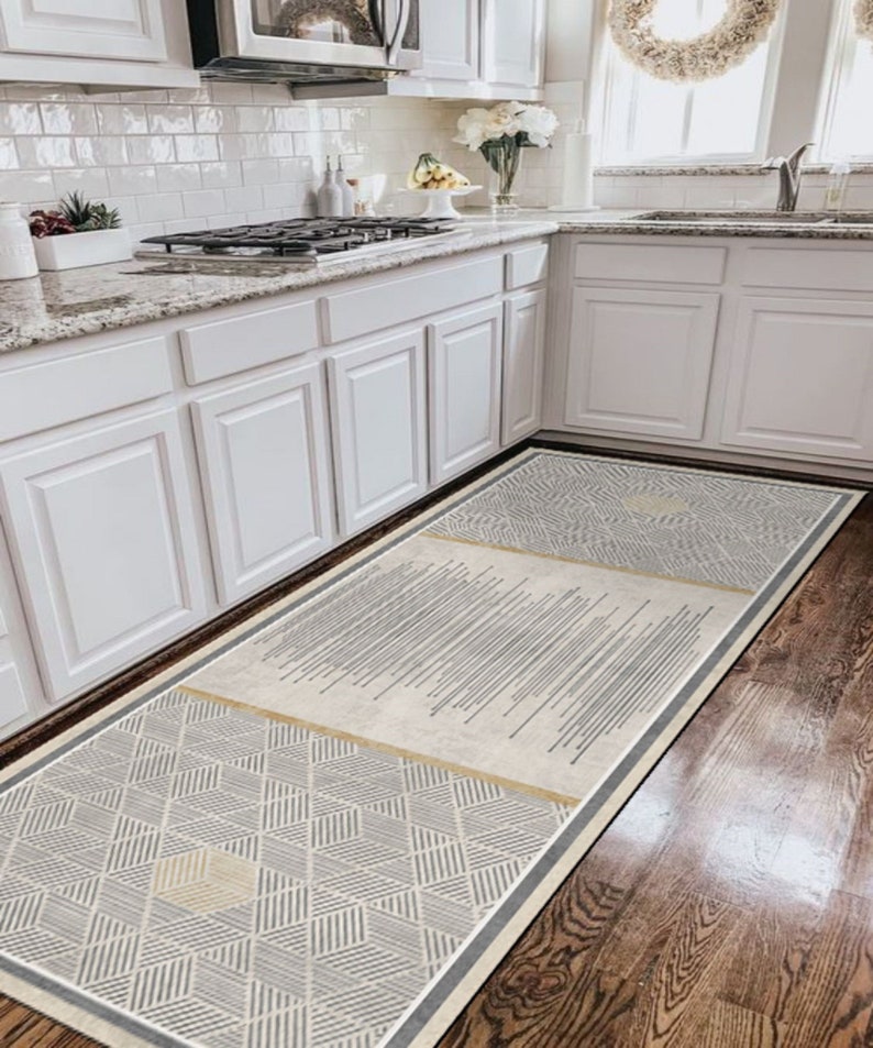 Modern Beige Rug for Living Room Contemporary Area Rug - Etsy