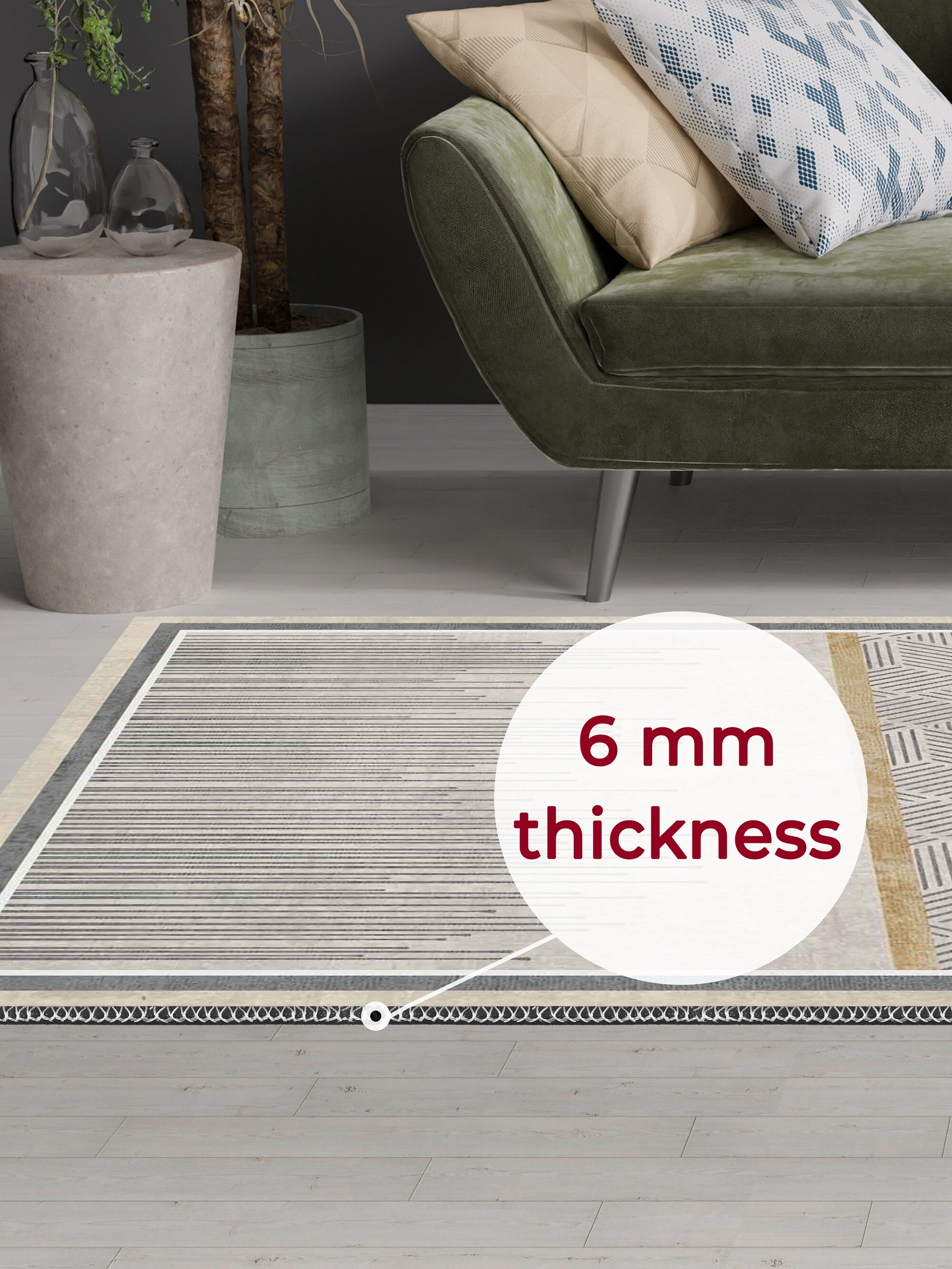 Modern Beige Rug for Living Room Contemporary Area Rug - Etsy