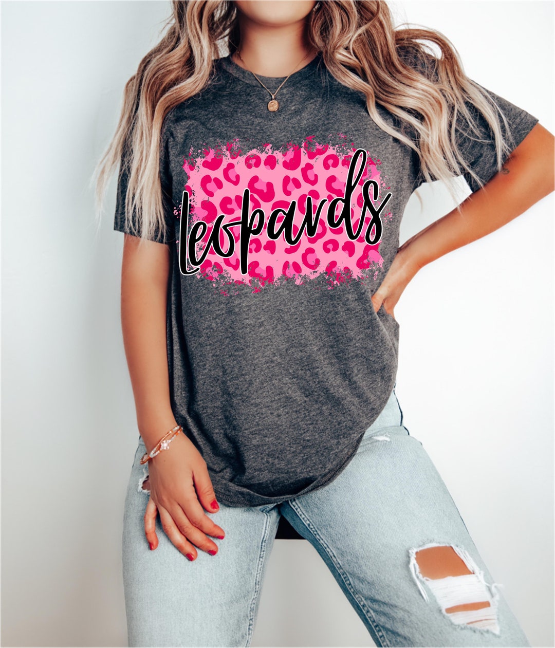 LEOPARDS Hot Pink Png, Lightning Bolt, Sublimation Png, Instant ...