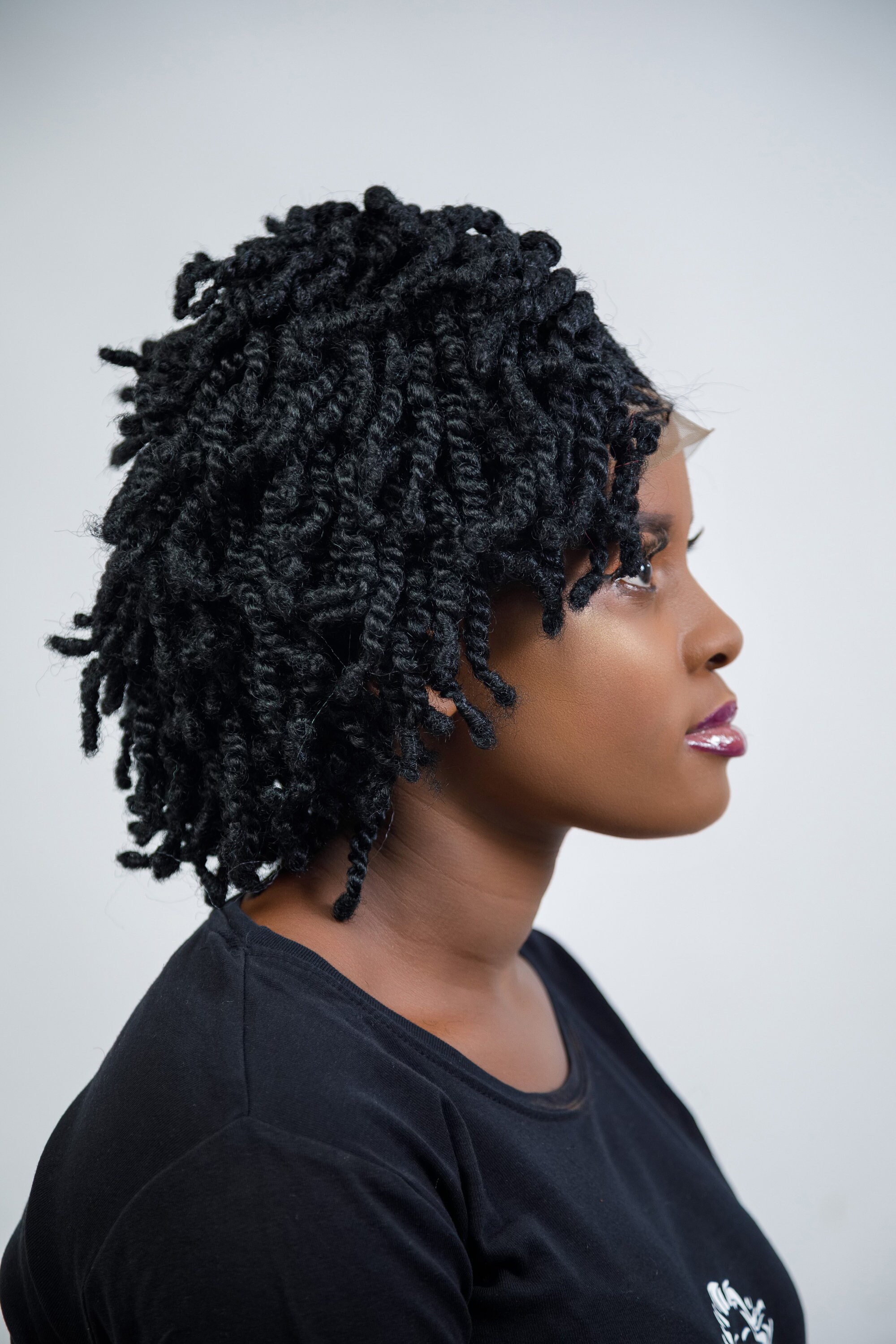 Short Twisted Wig - Etsy