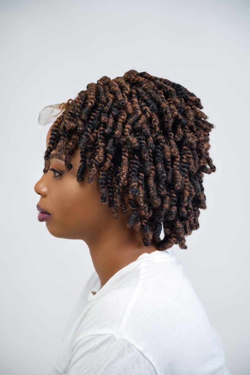 Short Twisted Wig - Etsy