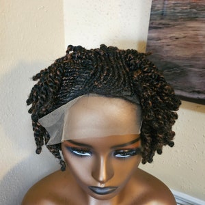 Short Twisted Wig - Etsy