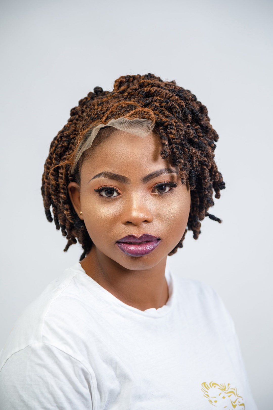 Short Twisted Wig - Etsy