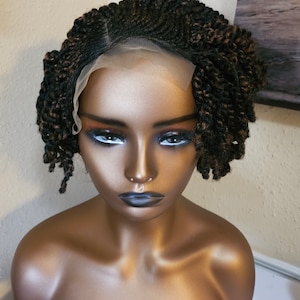 Short Twisted Wig - Etsy