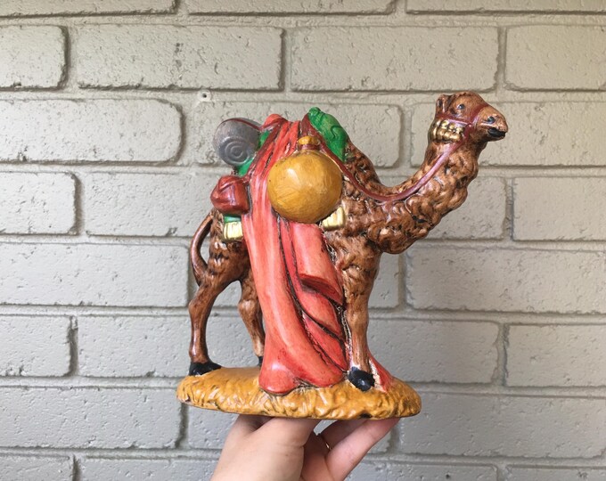 VTG 1970s Painted Nativity Camel, Atlantic Mold, Retro Christmas - Etsy