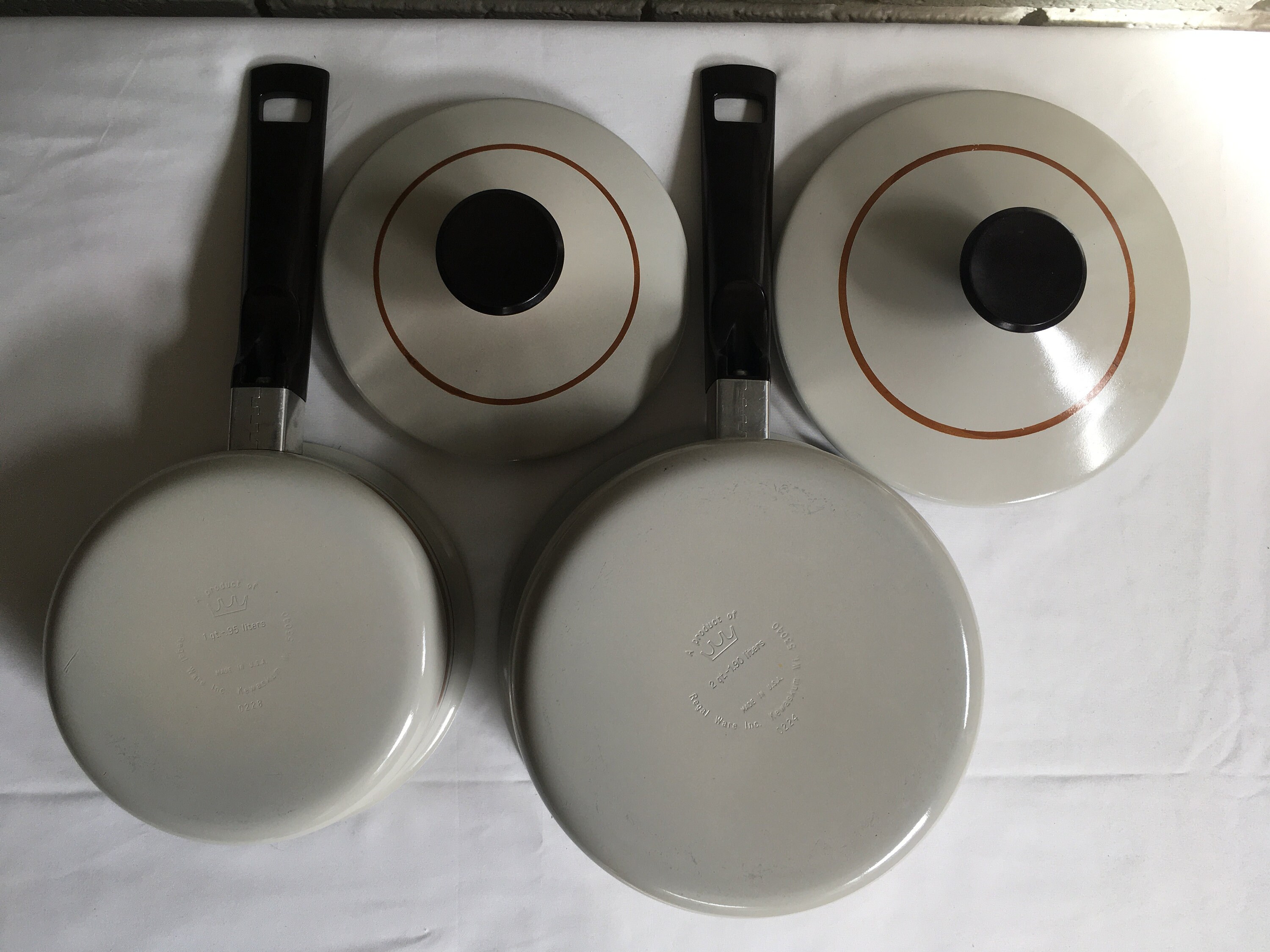 Vintage Regal Ware Cast Aluminum Nonstick Pots 4 Pieces - Etsy