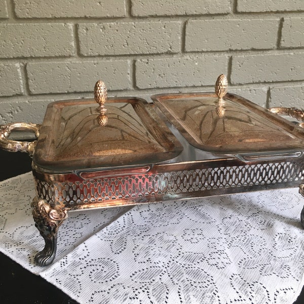 Silver Buffet Server - Etsy