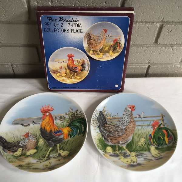 Chicken Plates - Etsy