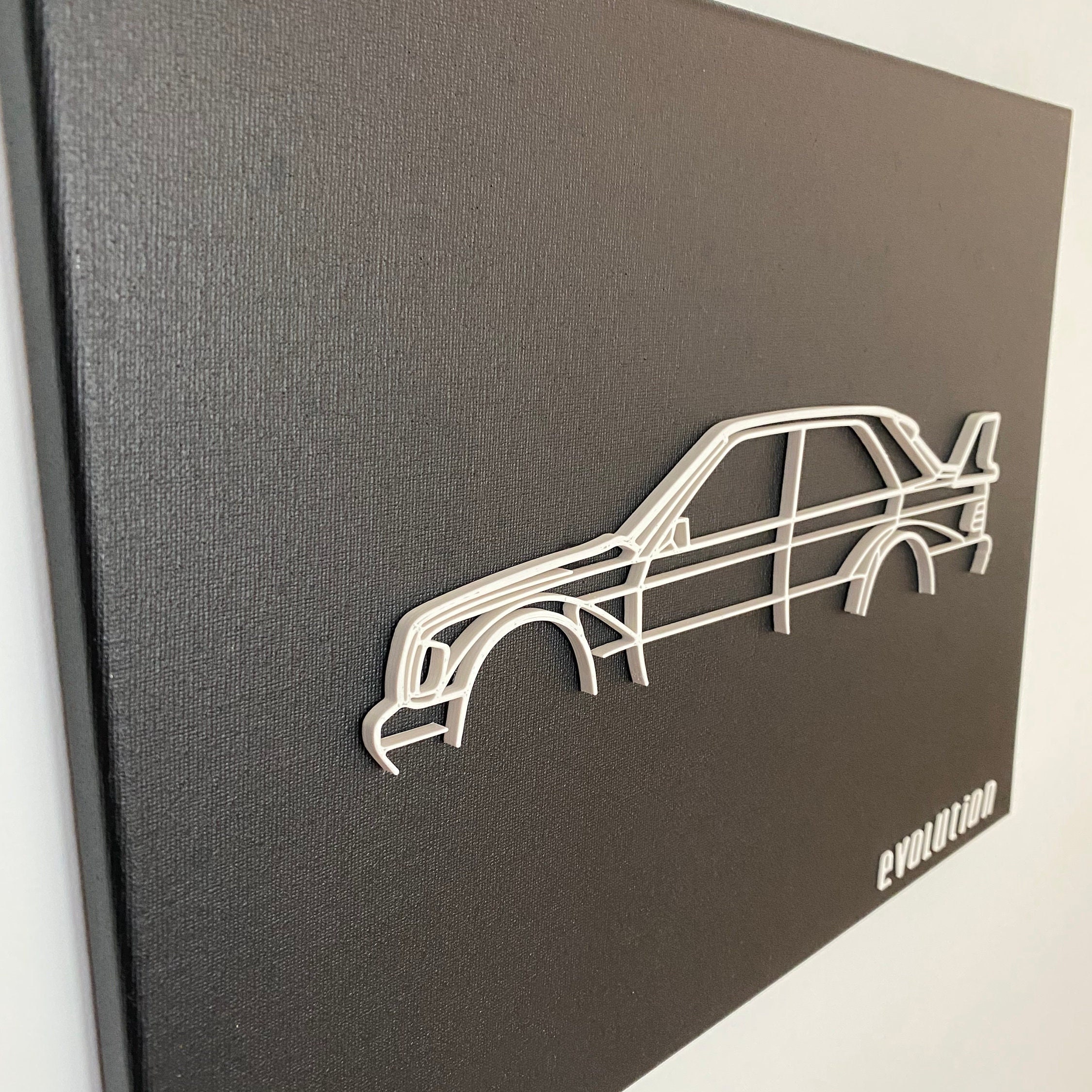 Car Picture Car Silhouette Canvas Mercedes W103 - Etsy