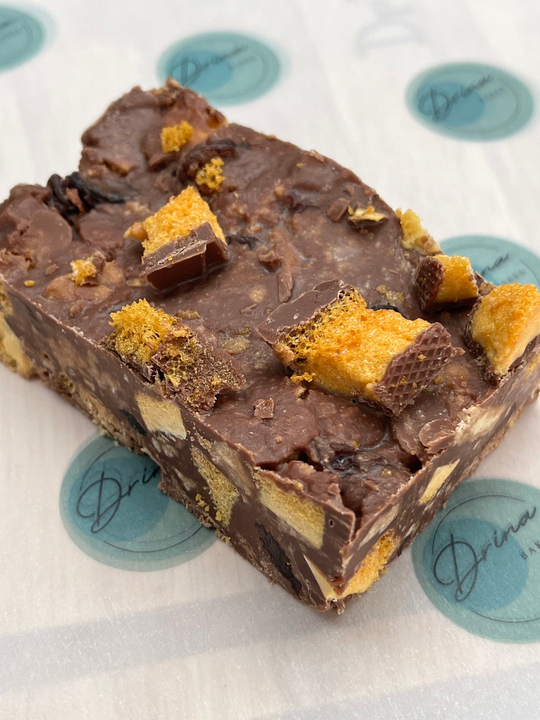 Crunchie Honeycomb Tiffin Gifts Birthdays - Etsy