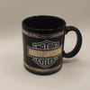 Harley Davidson Etched Clear Glass Mug - Etsy UK