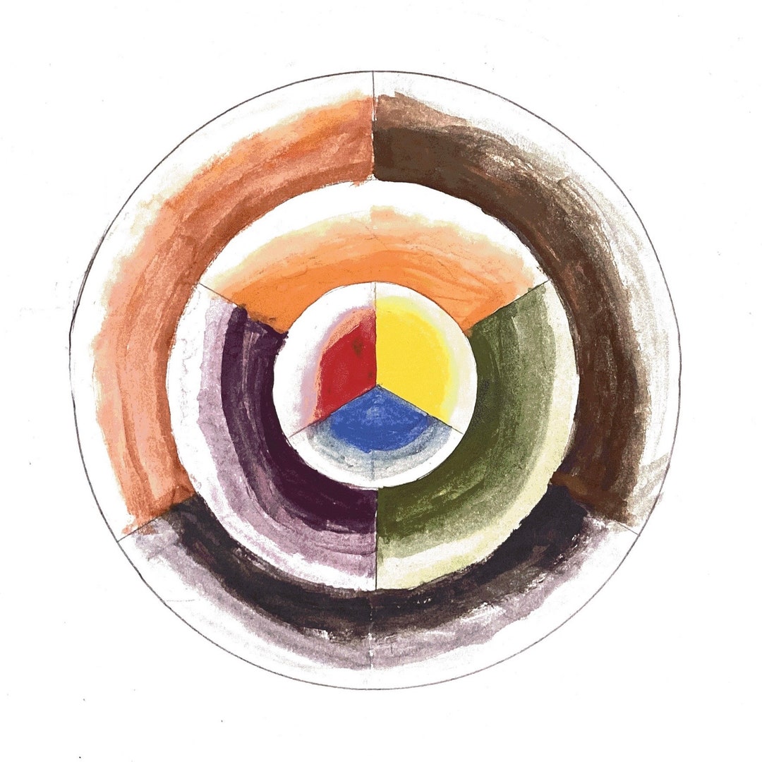 Gradient Earthly Mix Art Abstract Wall Art PRINTABLE Digital - Etsy