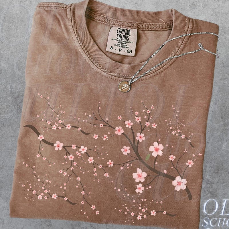 Cherry Blossom Shirt - Etsy