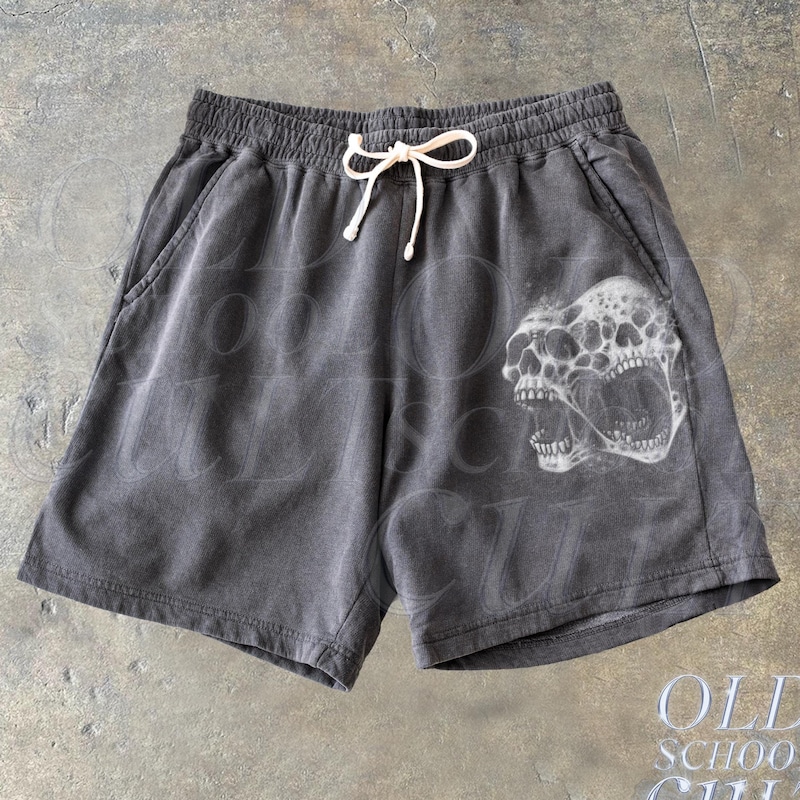 Skull Shorts for Men - Etsy