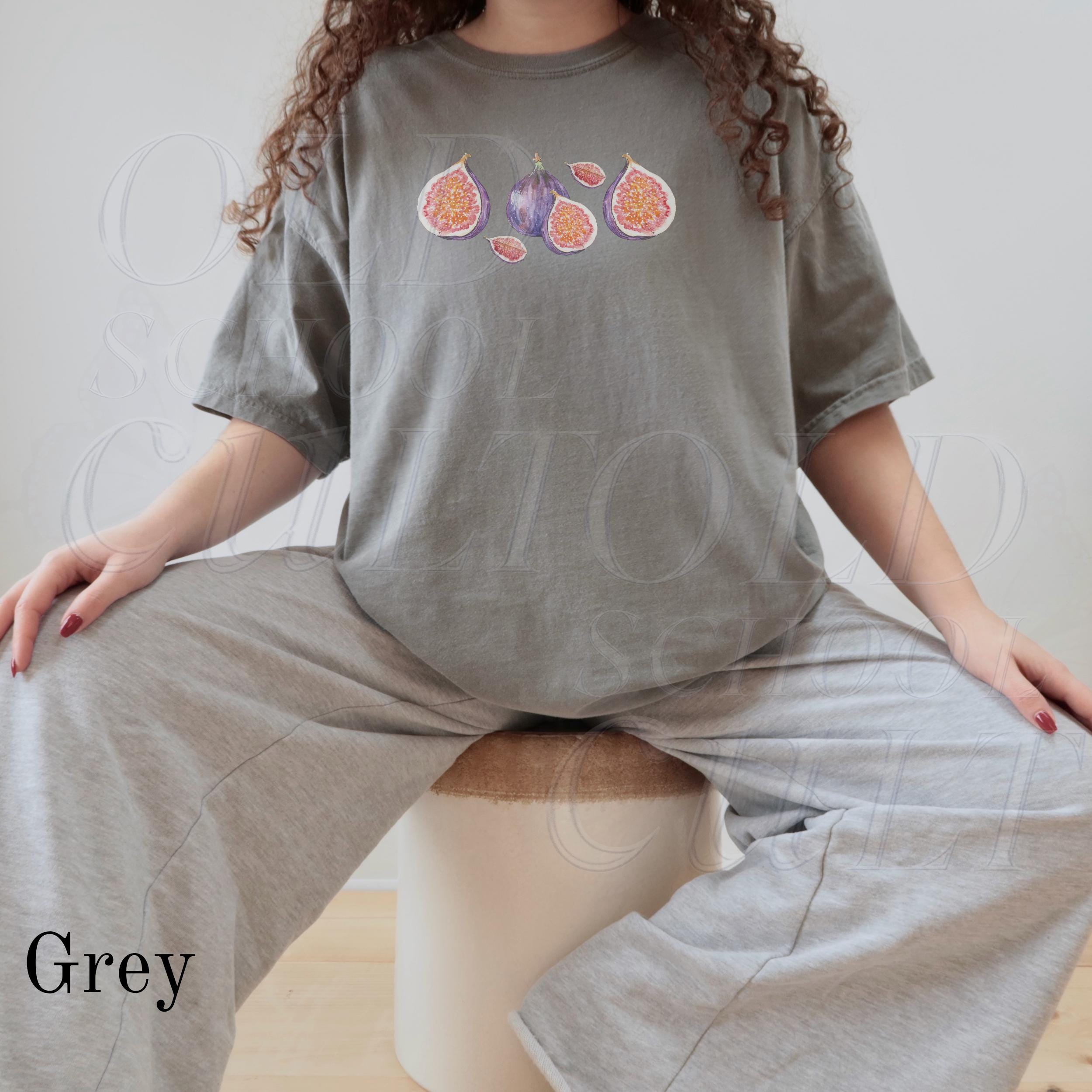 Fig Vintage Style 90s Tshirt, Retro Comfort Colors® Y2k Fig Cute Shirt ...