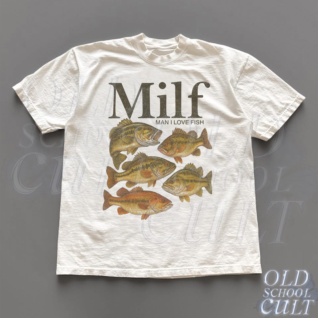 Man I Love Fisht-shirt, Meme Fish Shirt, Vintage Style Unisex T-shirt ...