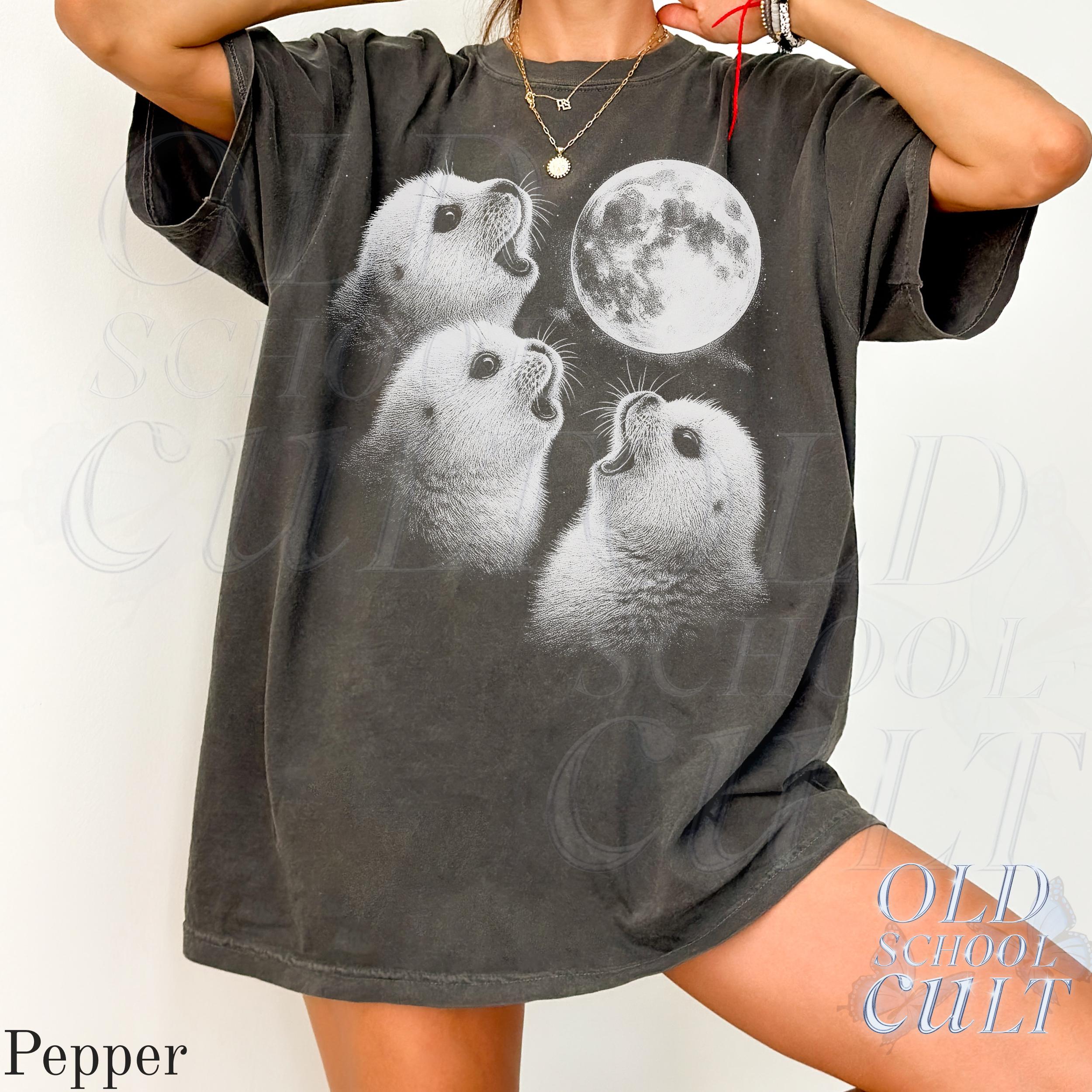 Baby Seals Howling to Moon Comfort Colors® Vintage Style Tshirt, Retro ...