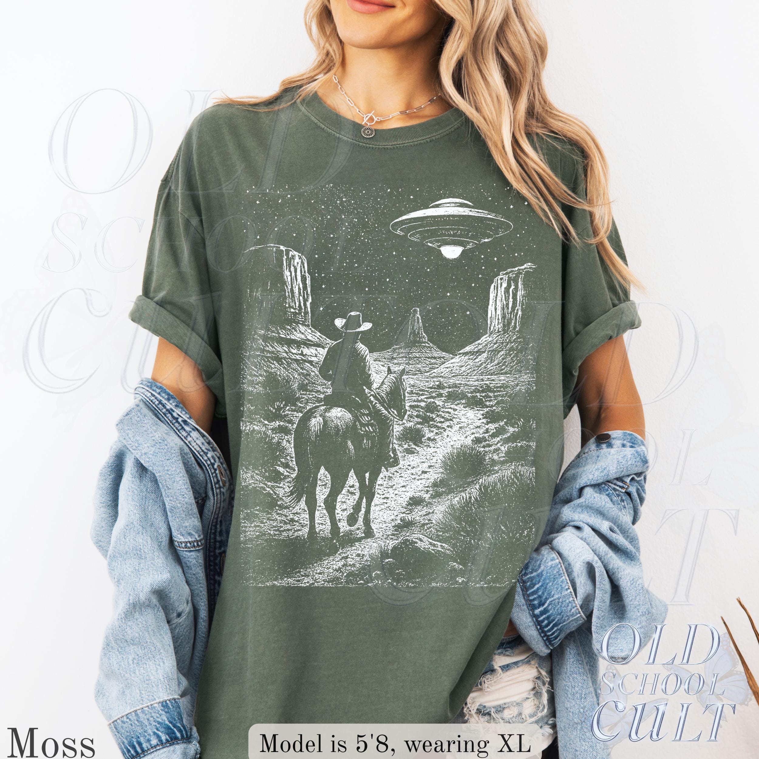 Cowboy Western Comfort Colors® 90s Vintage Style Tshirt, Retro Y2k ...