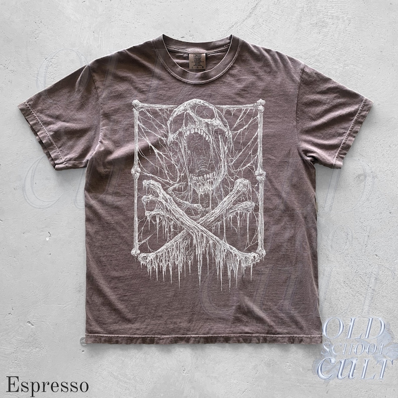 Screaming Skeleton Vintage 90s Style Graphic Shirt,skeleton Comfort ...