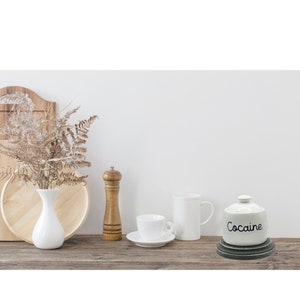 Cocaine Sugar Bowl | Gag Gift | Housewarming Present | Gift for Her ...