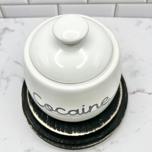Cocaine Sugar Bowl | Gag Gift | Housewarming Present | Gift for Her ...
