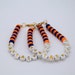 Personalized Sports Team Bracelet - Custom Bracelet - Heishi Bracelet ...