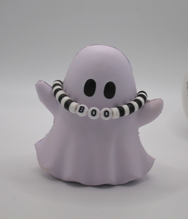 BOO Halloween Beaded Bracelet -halloween Bracelet - Halloween Jewelry ...
