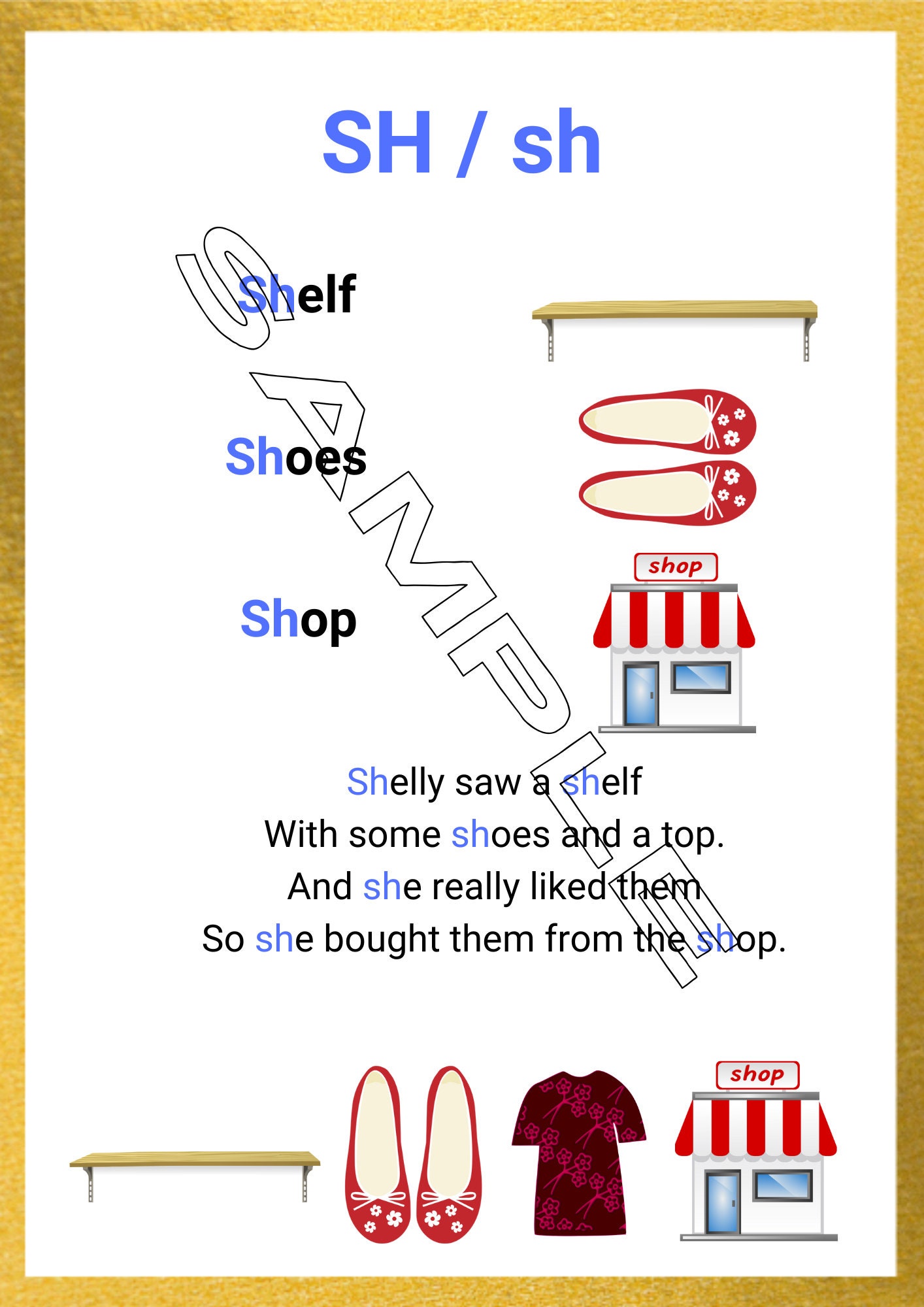 35 Phonetic Poems With Illustrations / Reading and Phonics Blending for ...