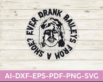 Baileys Svg Cut File - Etsy