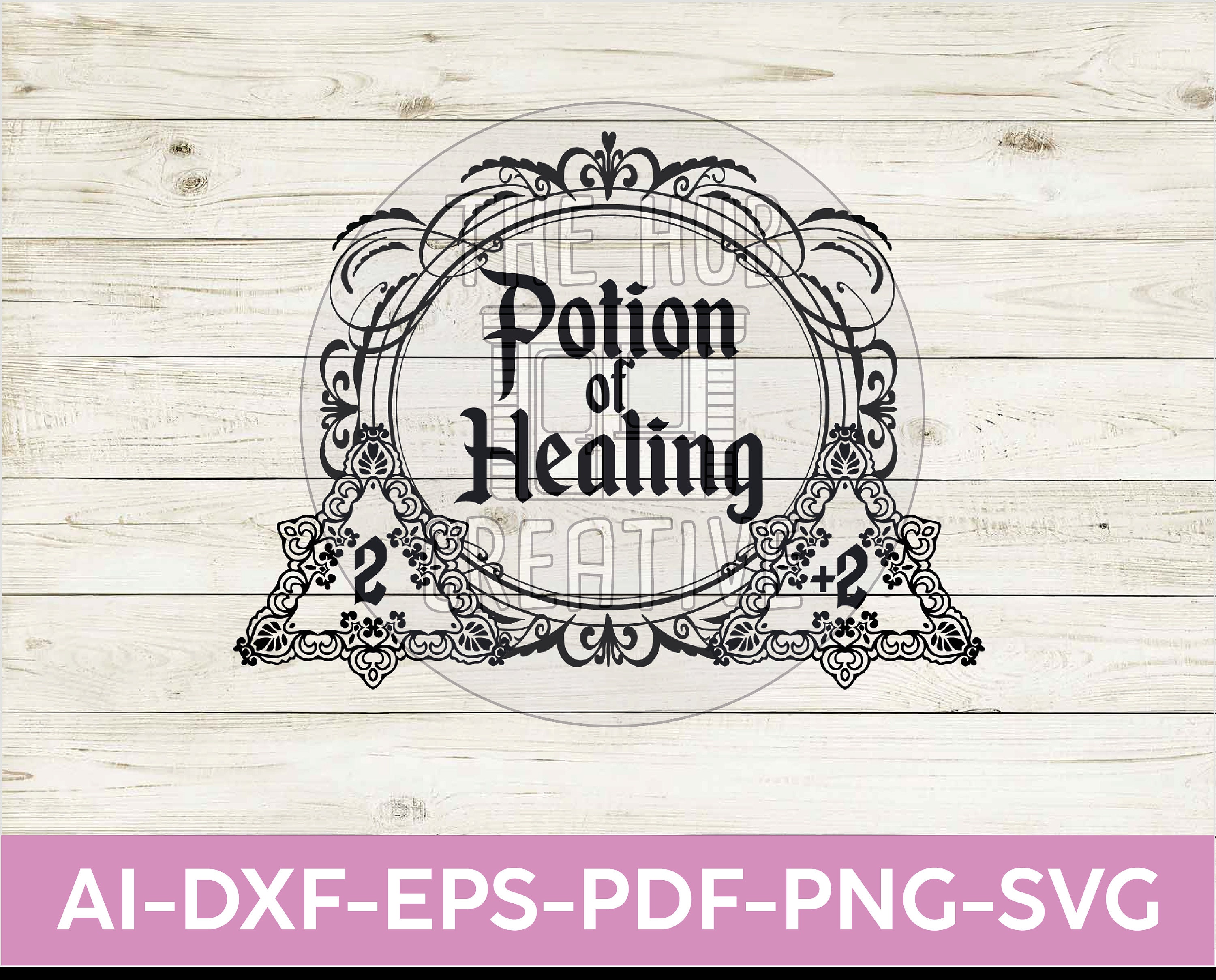 Potion of Healing Funny Fantasy Lore Tabletop Adventure SVG PNG ...