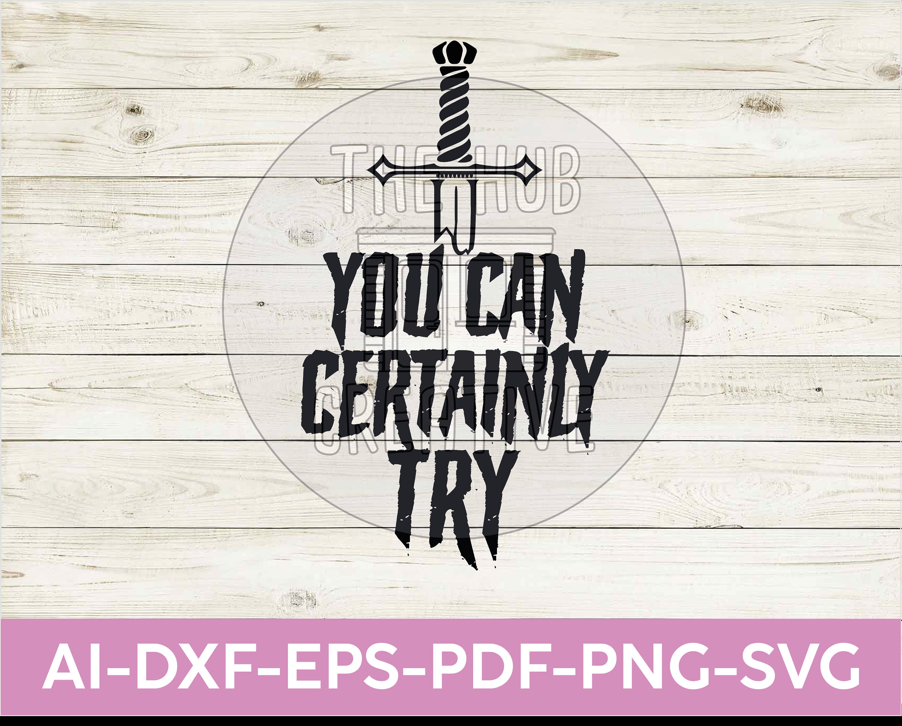 You Can Certainly Try Dnd Fantasy Dice Adventure Slogan Quote SVG PNG ...