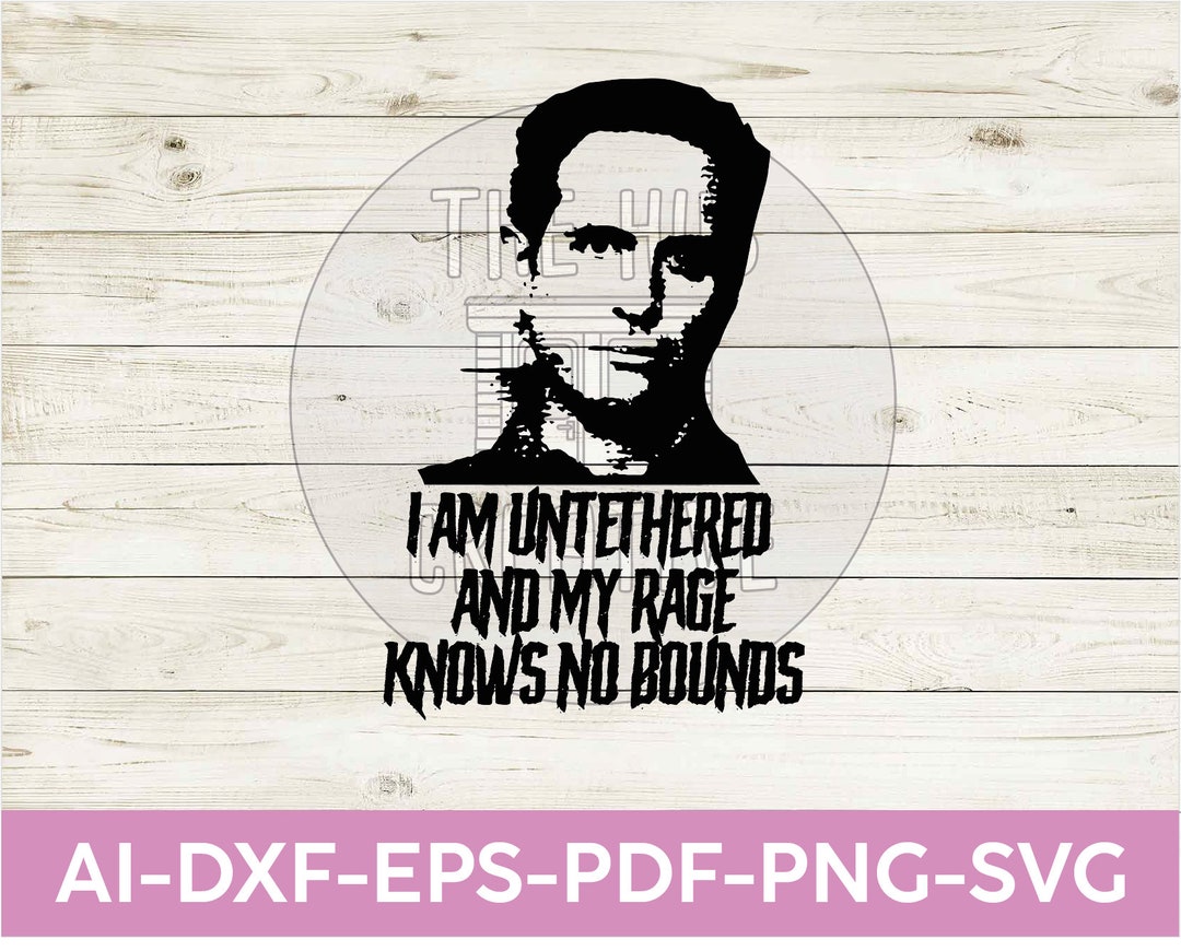 Dennis Untethered Rage Always Sunny Silhouette Funny Comedy TV SVG PNG ...