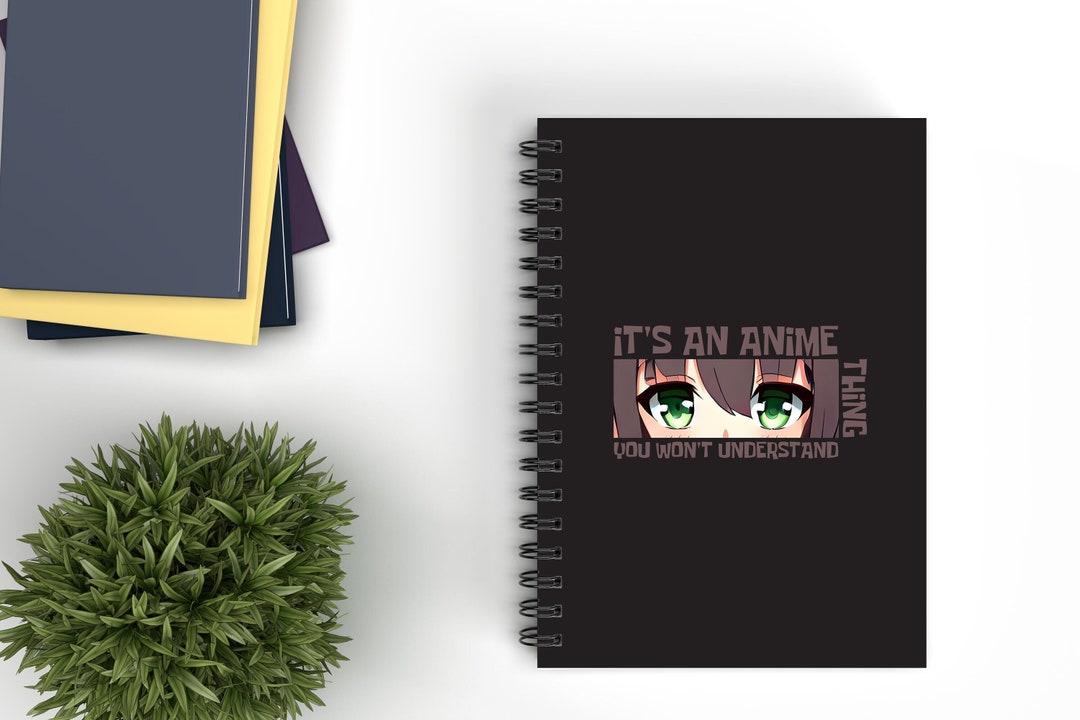 SPIRAL NOTEBOOK: Anime Spiral Notebook Anime Notebook Girl - Etsy
