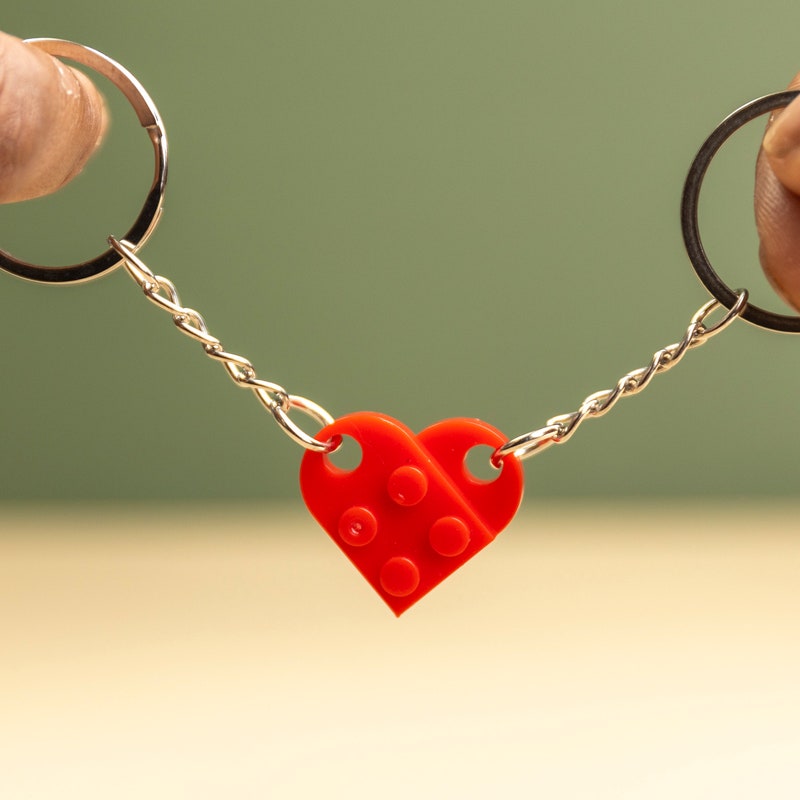 Couple Legos Keychain - Etsy