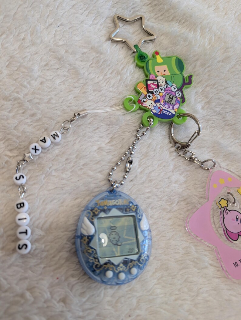 Katamari Trinket Keychain Star Keyring Customizable - Etsy
