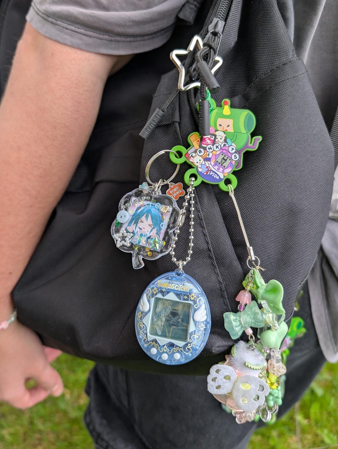 Katamari Trinket Keychain Star Keyring Customizable - Etsy