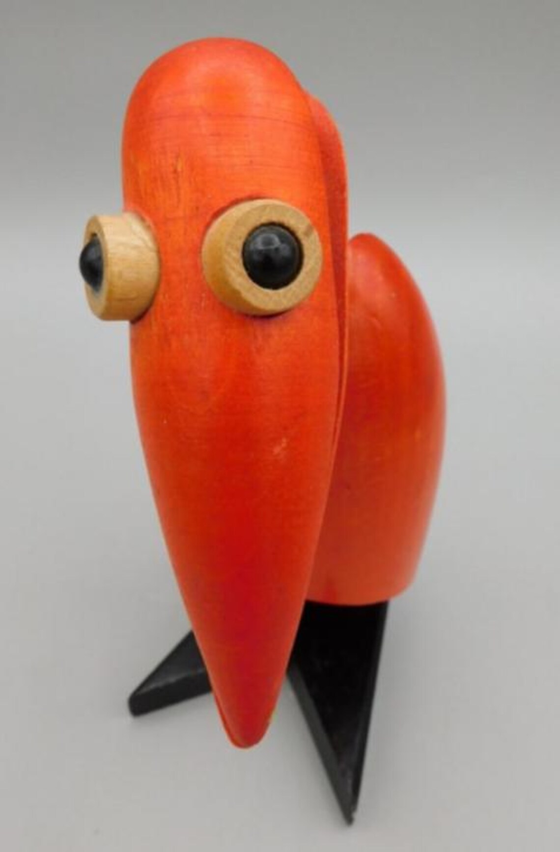 Dodo Bird Zoo Line Danish J.V. OREL Designed MCM Wood Carved Figure ...