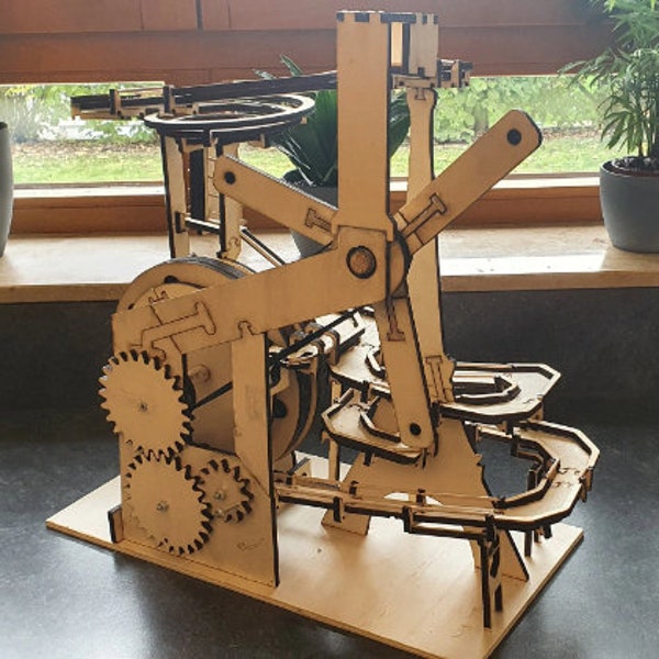 Wooden Marble Run - Etsy