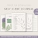 Self-care Planner Printable| Self-love Journal | Self-care Checklist ...