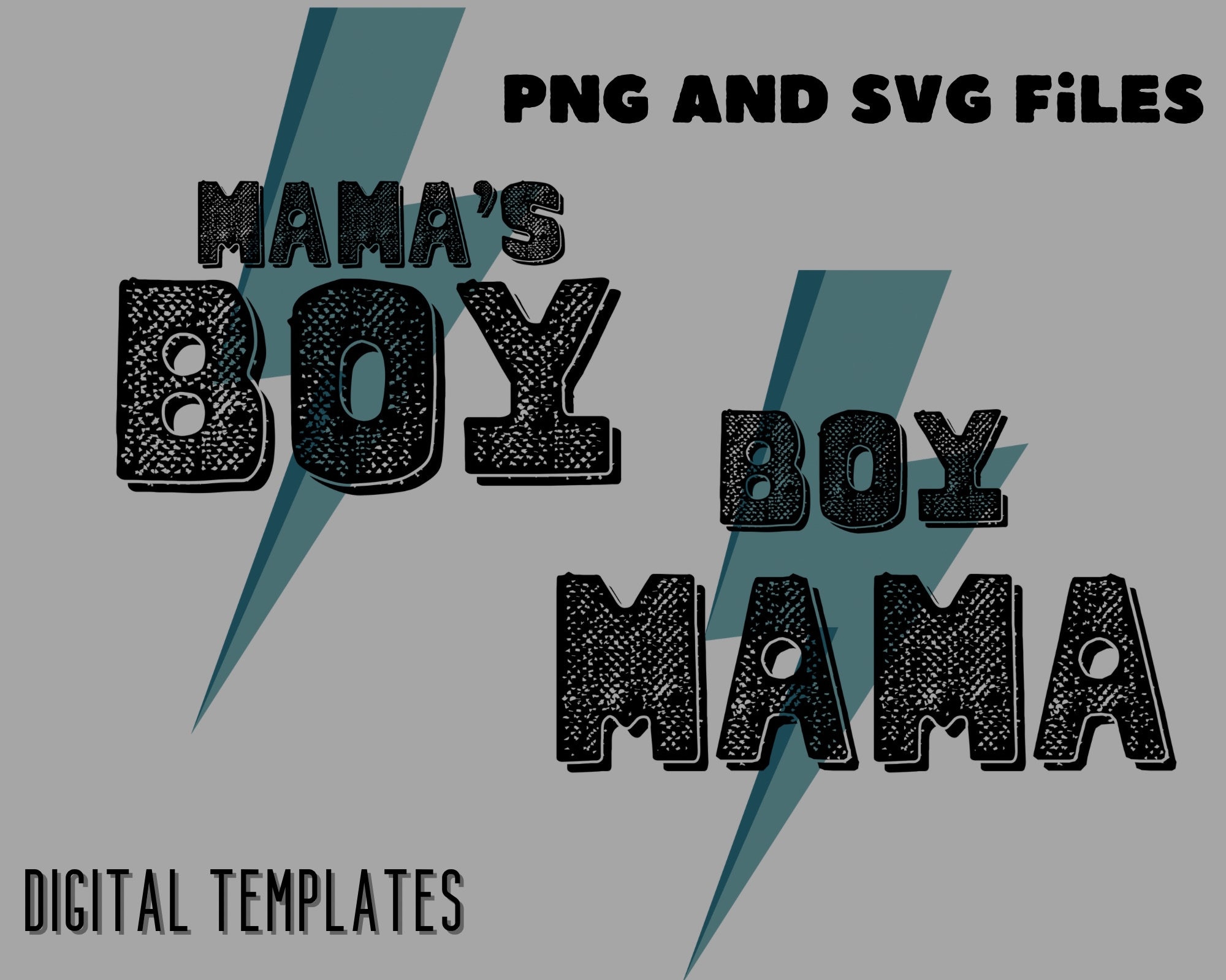 Mama’s Boy and Boy MAMA Matching PNG/SVG Digital Digital Download ...