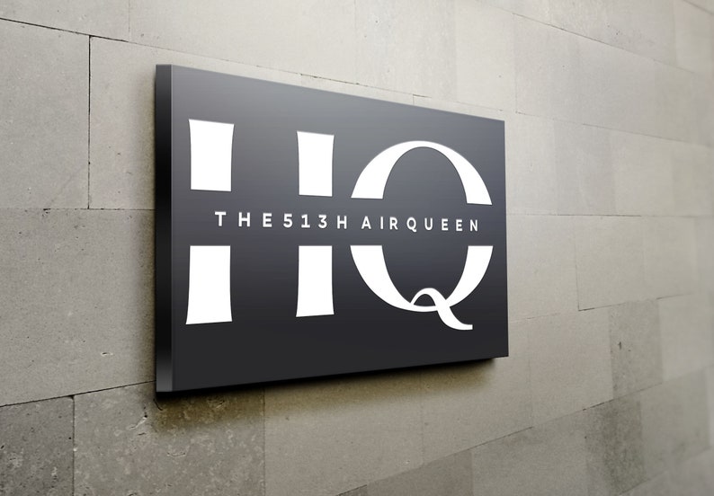 Backlit Sign, Silver Letters, Silver Chrome Sign, Outdoor Sign, Custom ...