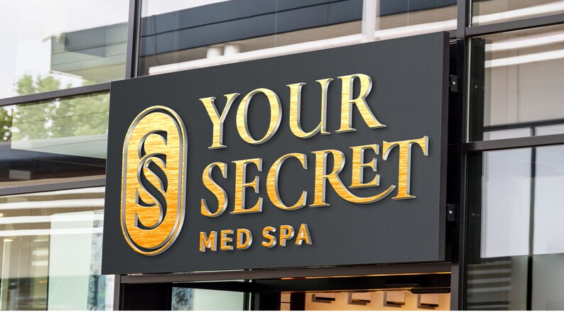 3d Gold Letters, Custom Signboard, Backlit Logo, Backlit Sign, Chrome ...
