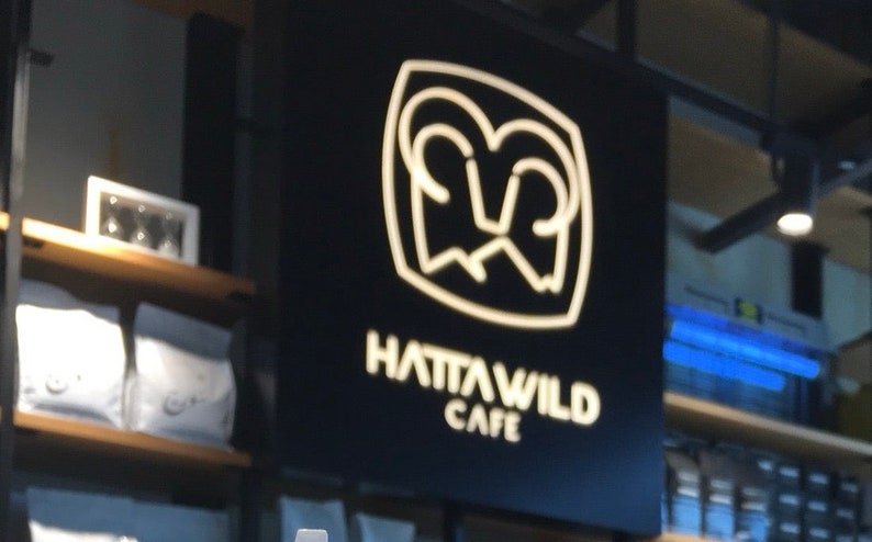 Backlit Sign, Silver Letters, Silver Chrome Sign, Outdoor Sign, Custom ...