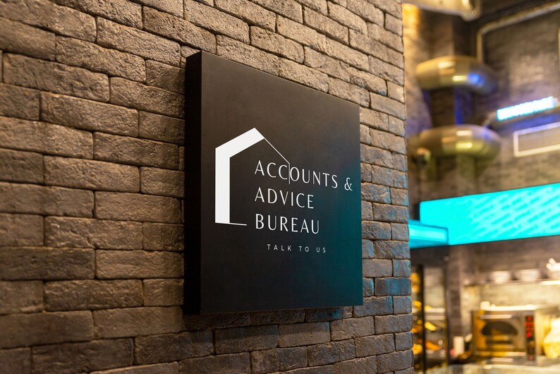 Logo Sign Chrome Hanging Flag Sign Lattern Sign Chrome - Etsy