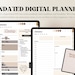 The Ultimate Boho Digital Planner With Mood Tracker, Vision Board ...