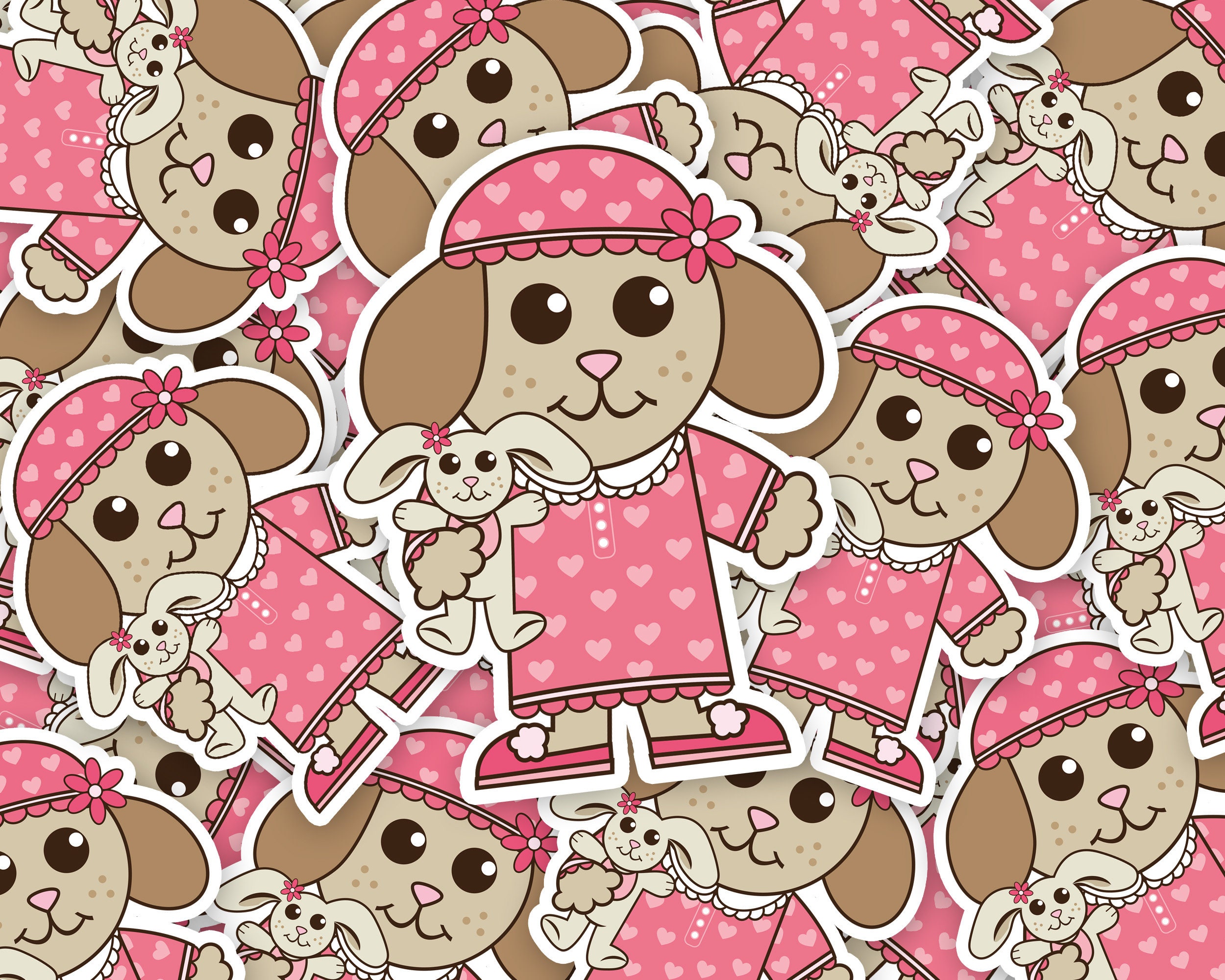 Sticker Pile Mockup PSD Professional Photoshop Template, Smart Object ...