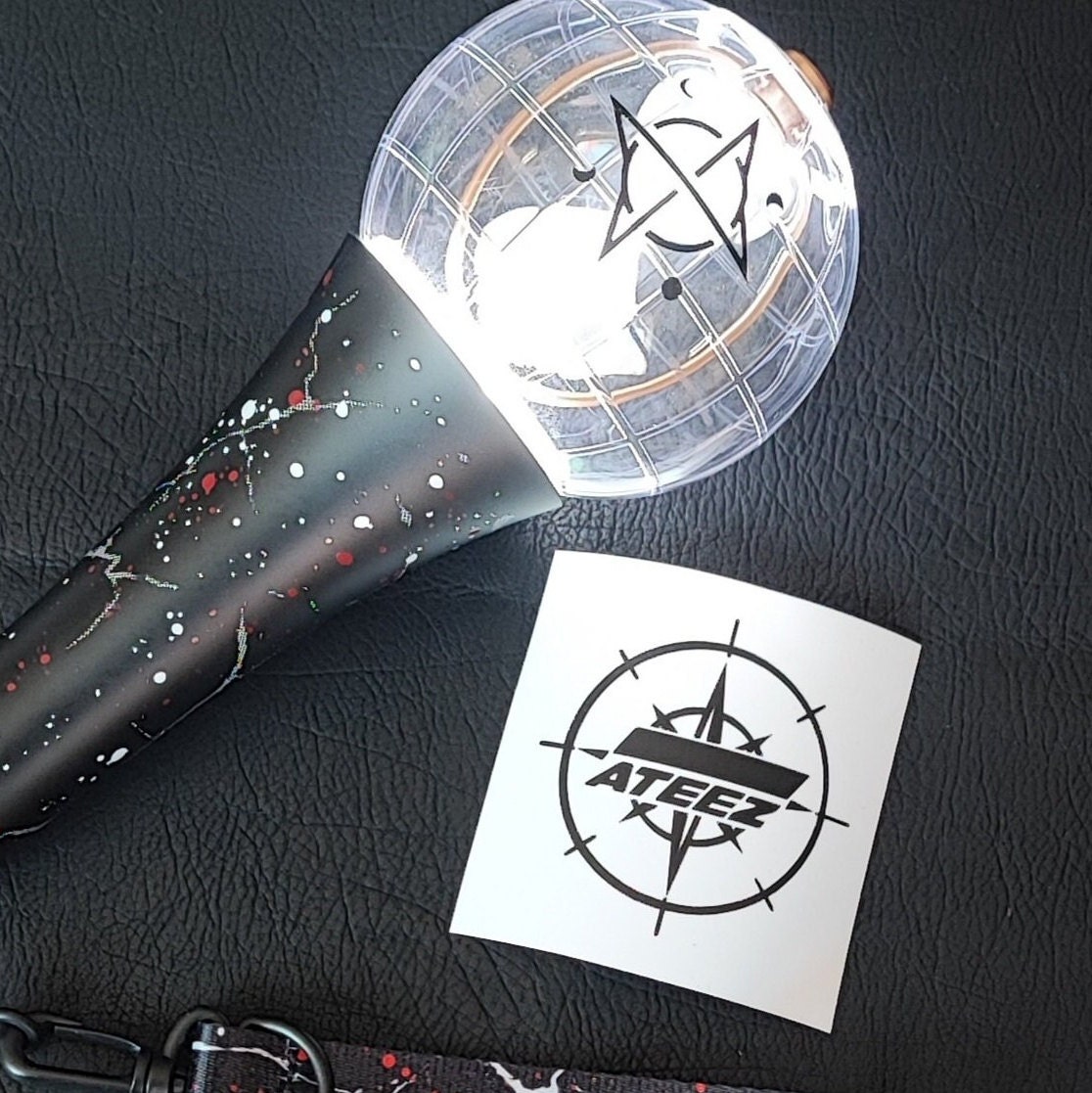 Ateez Logo Compass Hongjoong Hourglass Moon Phase - Etsy