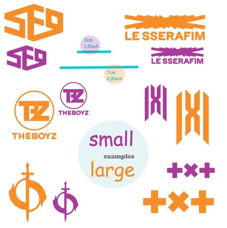 Kpop Groups Vinyl Sticker - Etsy