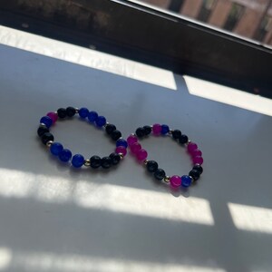 Tv Girl Themed Beaded Bracelet,matching. - Etsy