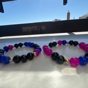 Tv Girl Themed Beaded Bracelet,matching. - Etsy